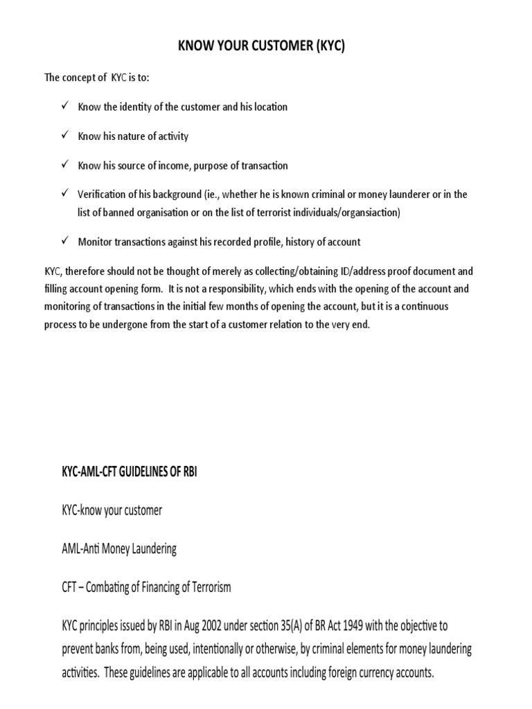 Slide Set-3 Kyc | PDF | Money Laundering | Financial Services