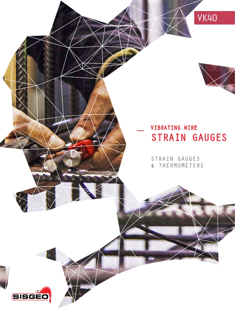Vibrating Wire Strain Gauges Overview | PDF | Wire | Concrete