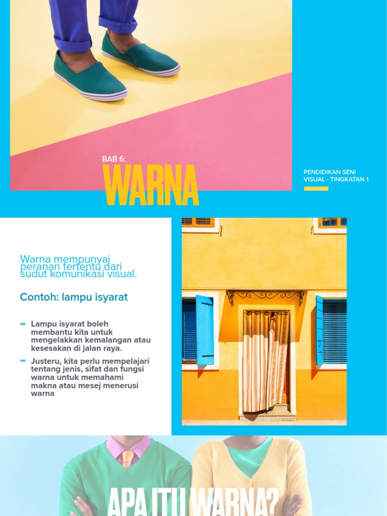 PDF Bab 7 WARNA PENDIDIKAN SENI VISUAL TINGKATAN 1 | PDF