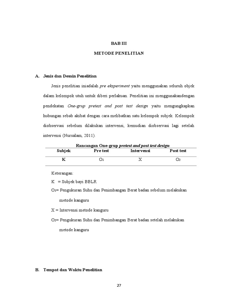 BAB III Metode Penelitian KMC | PDF