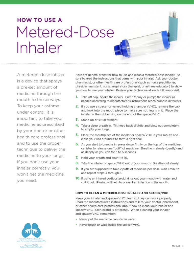 Asthma Tipsheets PDF | PDF | Asthma | Breathing