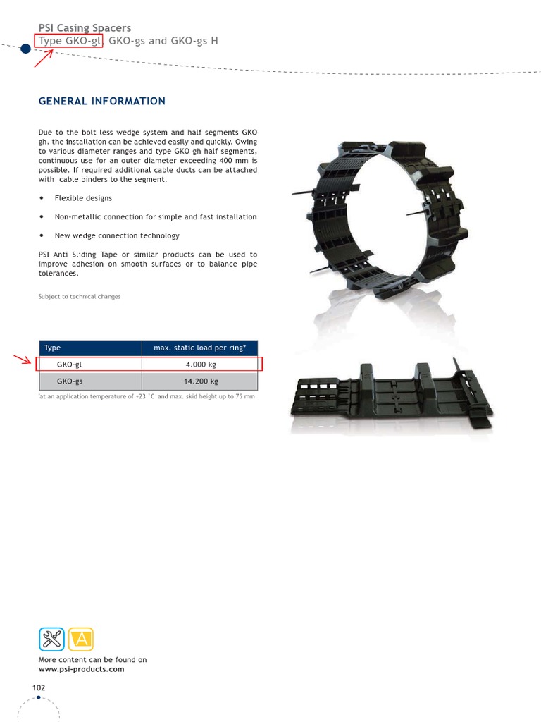 Casing Spacer | PDF | Pipe (Fluid Conveyance) | Manufactured Goods