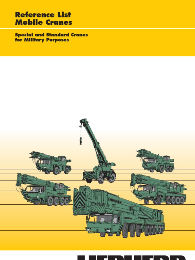 Reference List Mobile Cranes Mobile Cranes Delivered To Armed Forces ...
