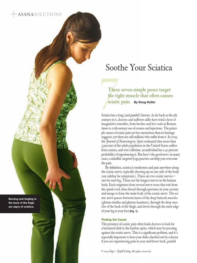 Soothe Your Sciatica: Solutions | PDF | Dance Science | Musculoskeletal ...