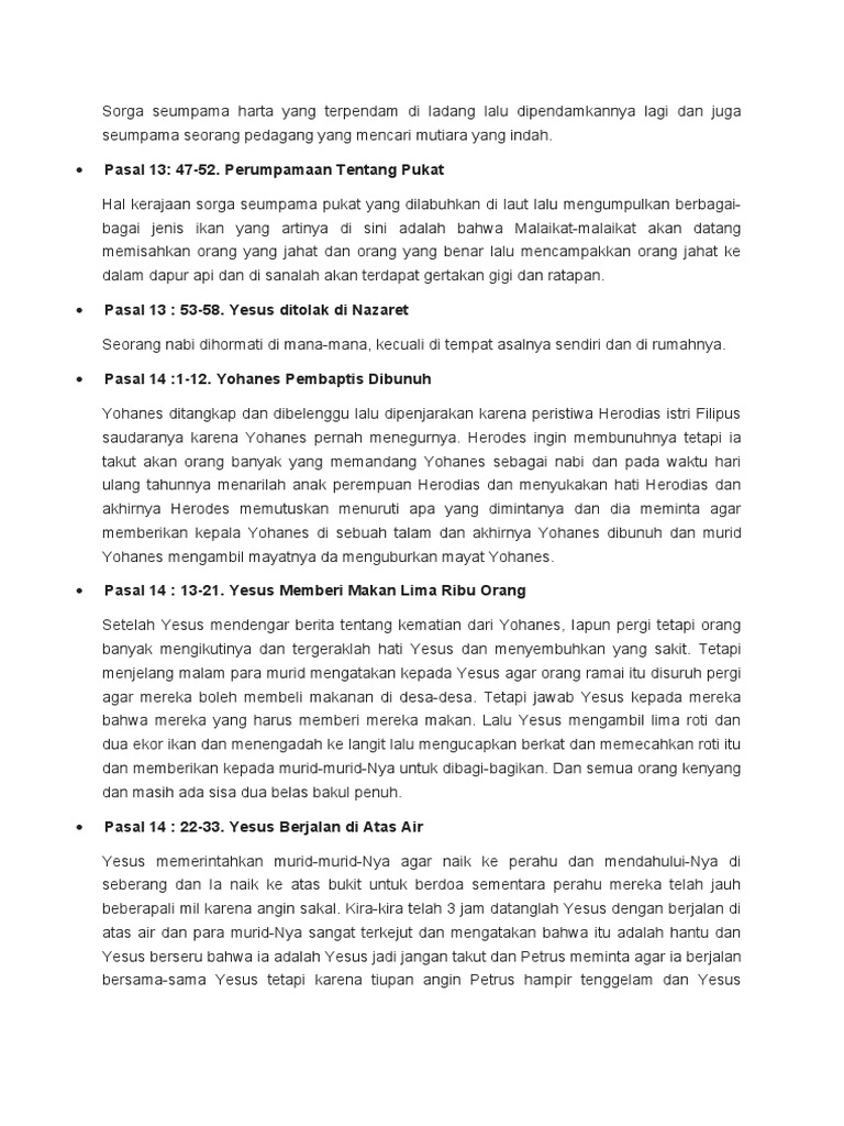 Ringkasan Alkitab PB.23393 | PDF