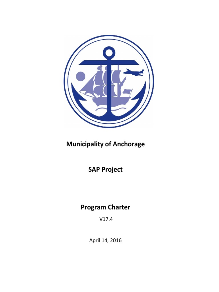 Sap Program Charter | PDF | Governance | Project Management