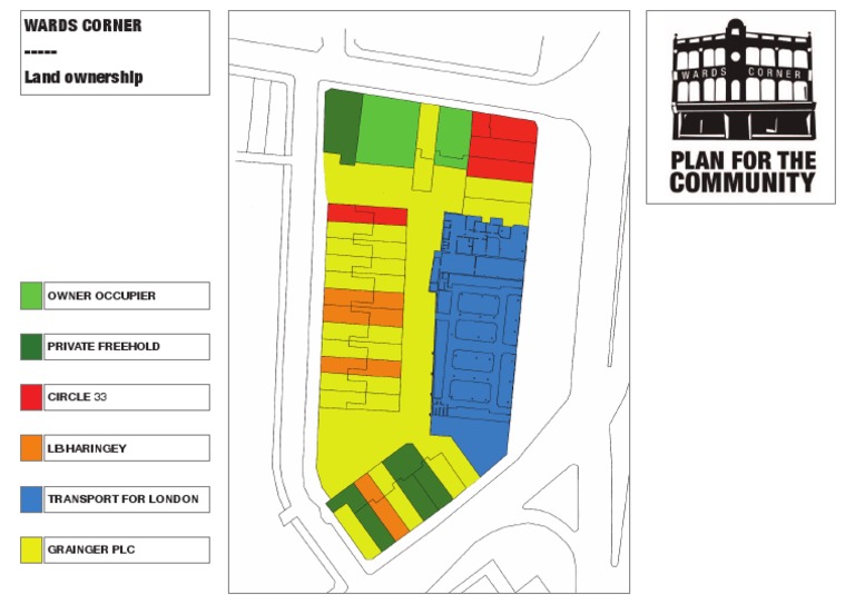 Land Ownership Map - Wards Corner | PDF