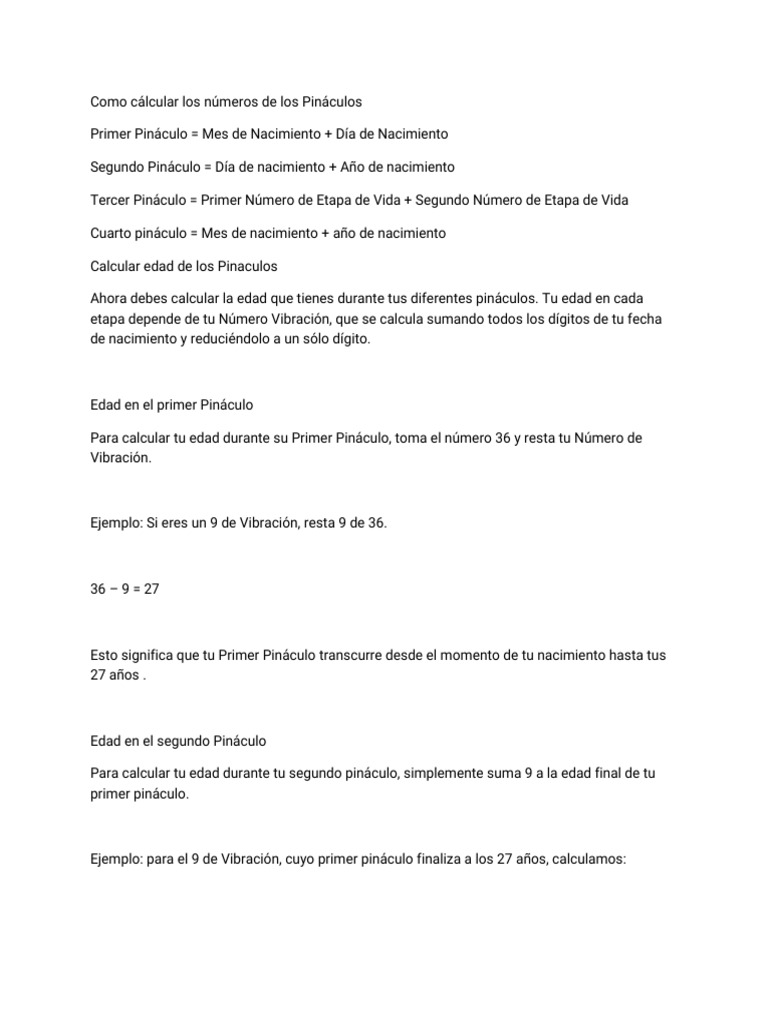 Como Cálcular Pináculo | PDF