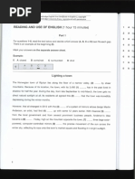 Practice KET (A2) Reading and Writing Test 01 With Answers | PDF
