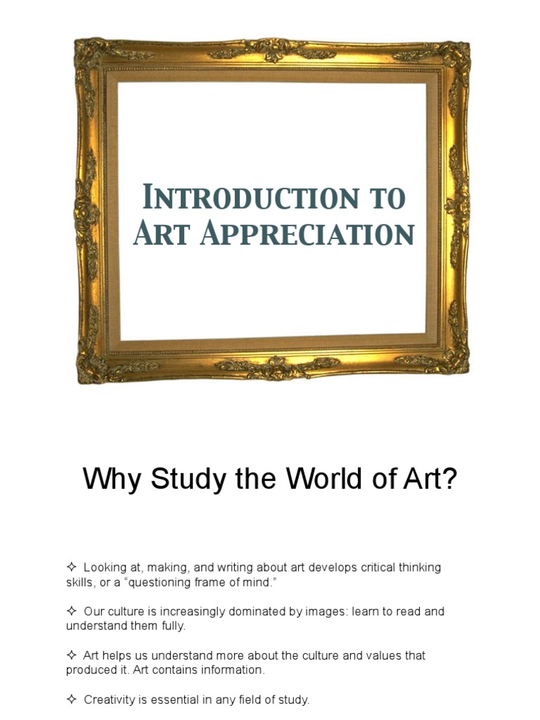 Introduction To Art Appreciation | PDF | Color | Abstract Art