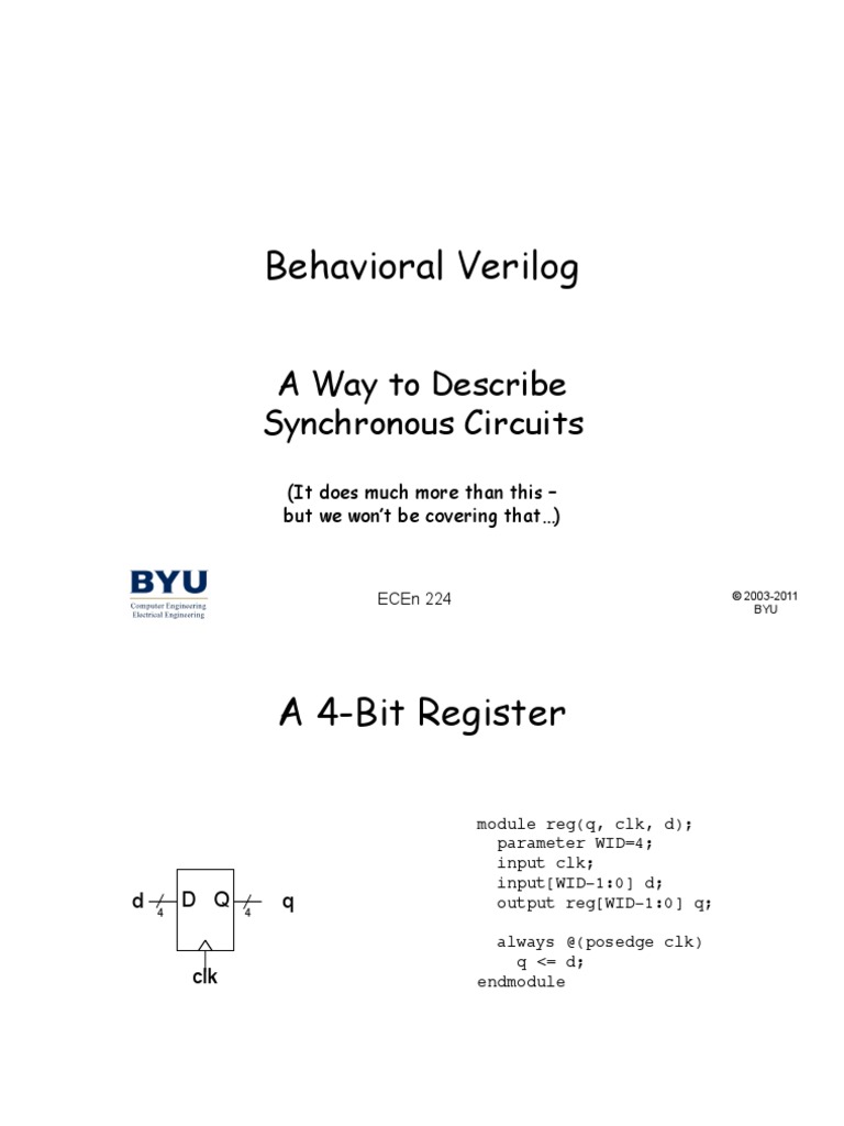 A3 Verilog PDF | Download Free PDF | Parameter (Computer Programming) | Computer Engineering