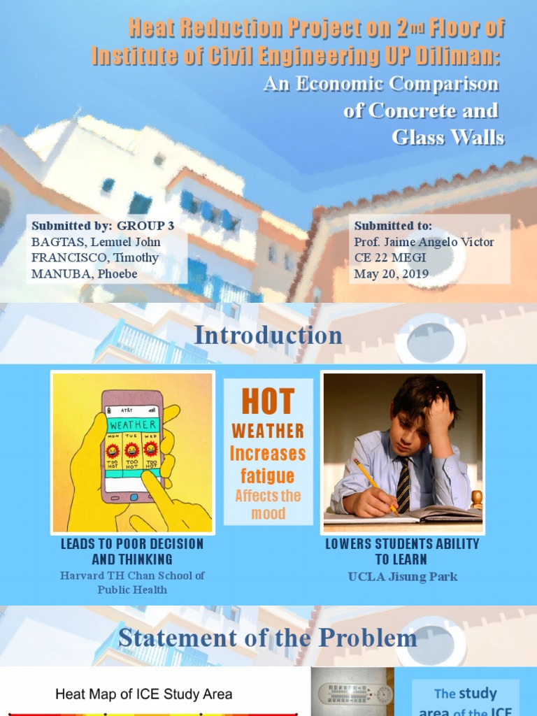 Heat Reduction Project On 2 Floor of Institute of Civil Engineering UP ...