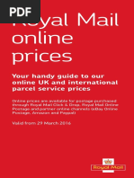 Size & Weight Guidelines - Australia Post | PDF | Mail | Freight Transport