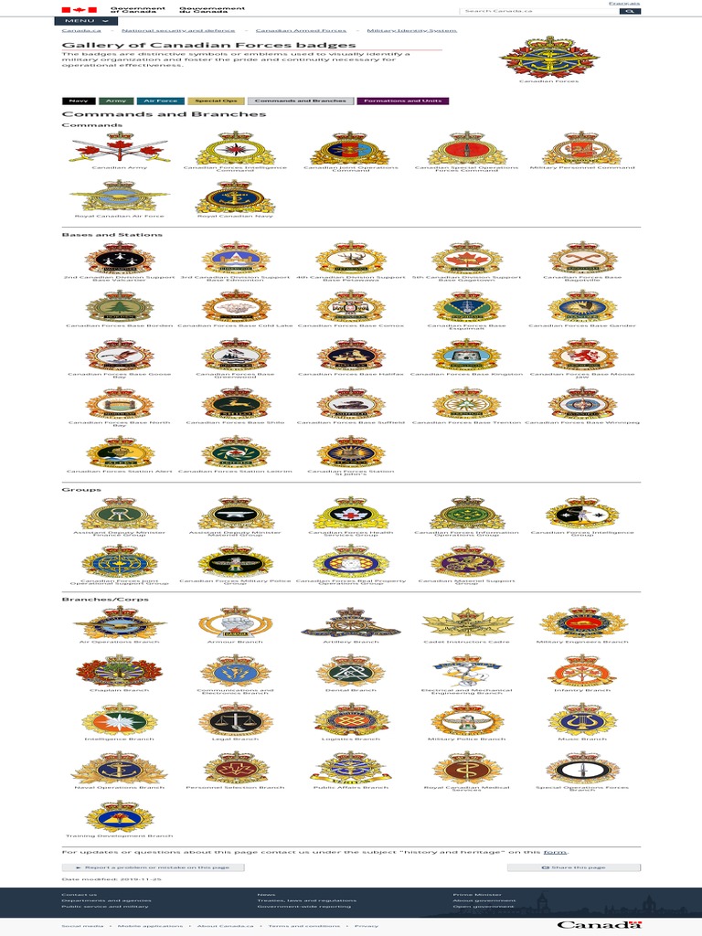 Badge Gallery - Canada - Ca | PDF | Royal Canadian Air Force | Military ...