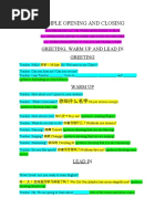 Self Introduction Script | PDF | Teachers | Schools