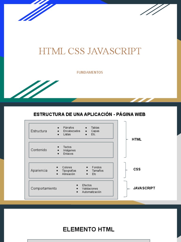Clase 1 - Java - HTML CSS Javascript | PDF | Hojas de estilo en cascada | HTML