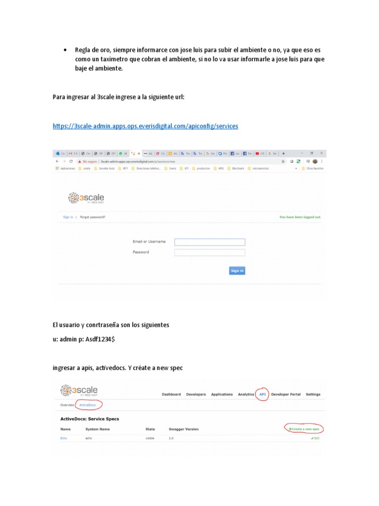 Manual Api 3scale | PDF | Informática | Tecnología