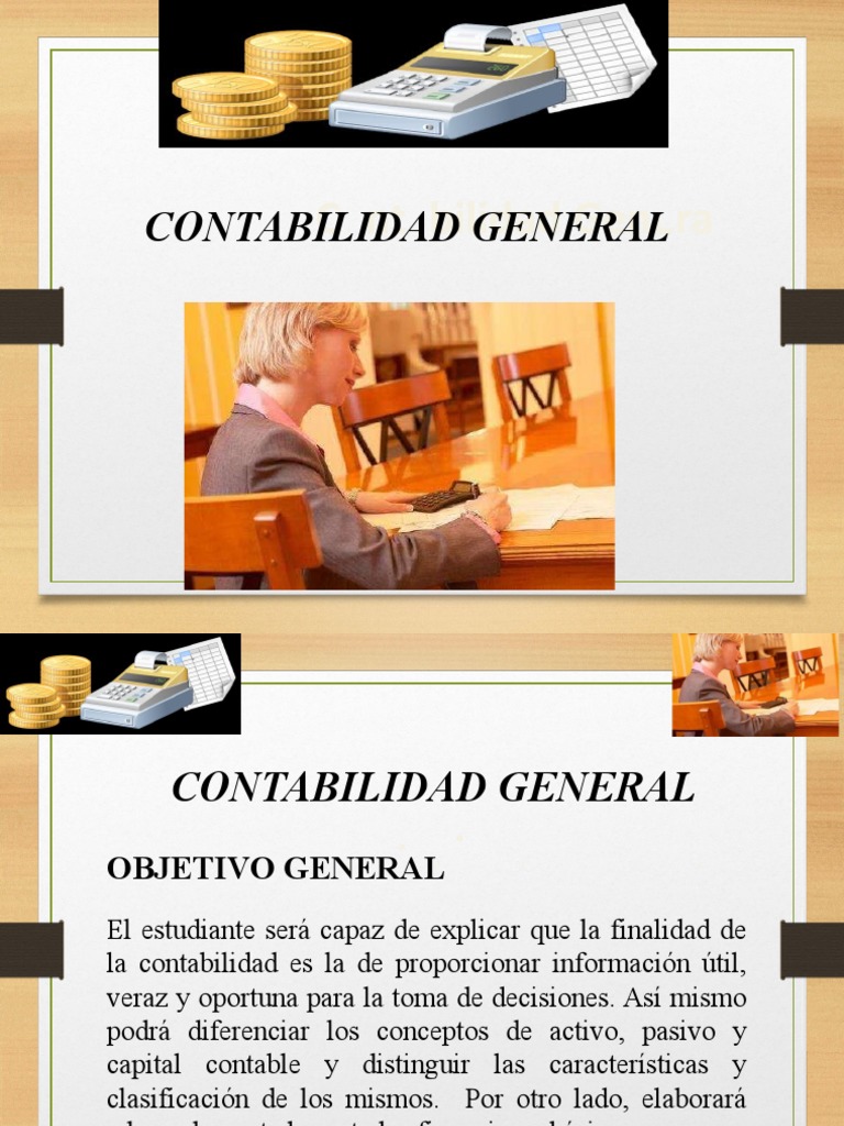Contabilidad General Presentación | PDF