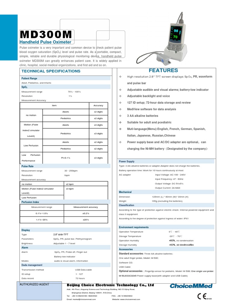 Choice MD300M Eng | PDF | Electrical Engineering | Electricity