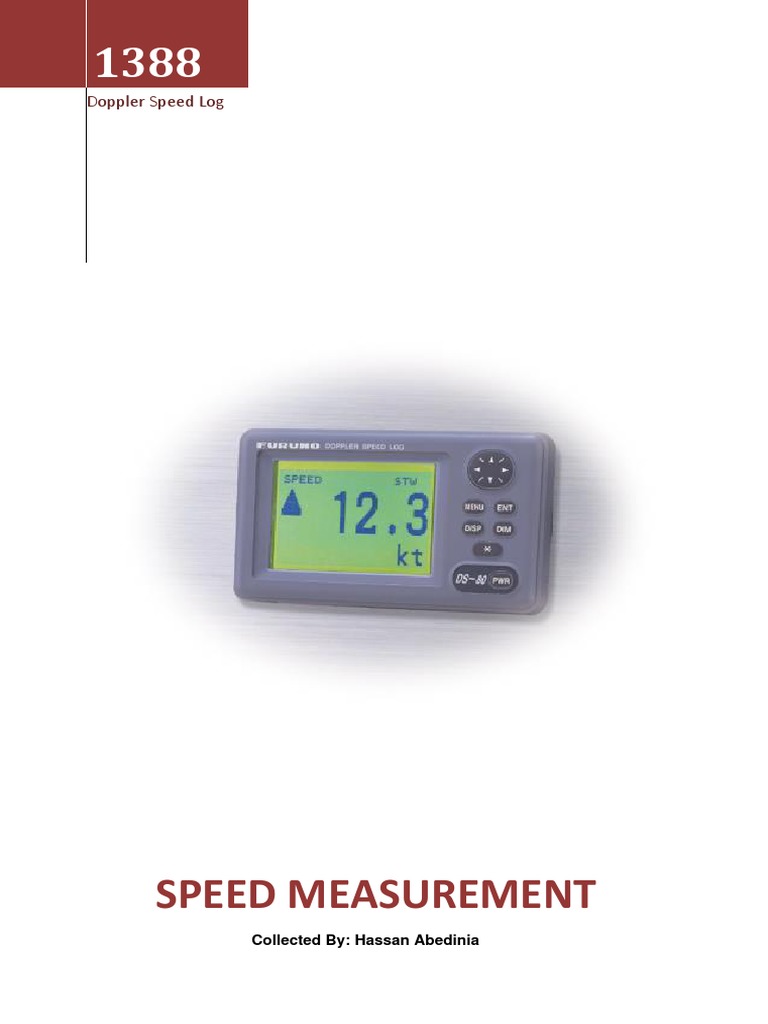 Doppler Speed Log | PDF | Doppler Effect | Inductor