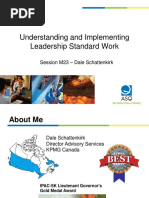 A4 Leader Standard Work Template | PDF