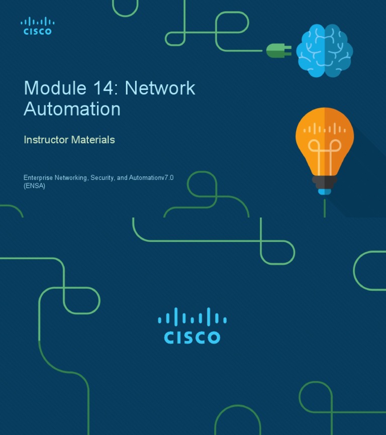 Module 14 Network Automation Instructor Materials Pdf