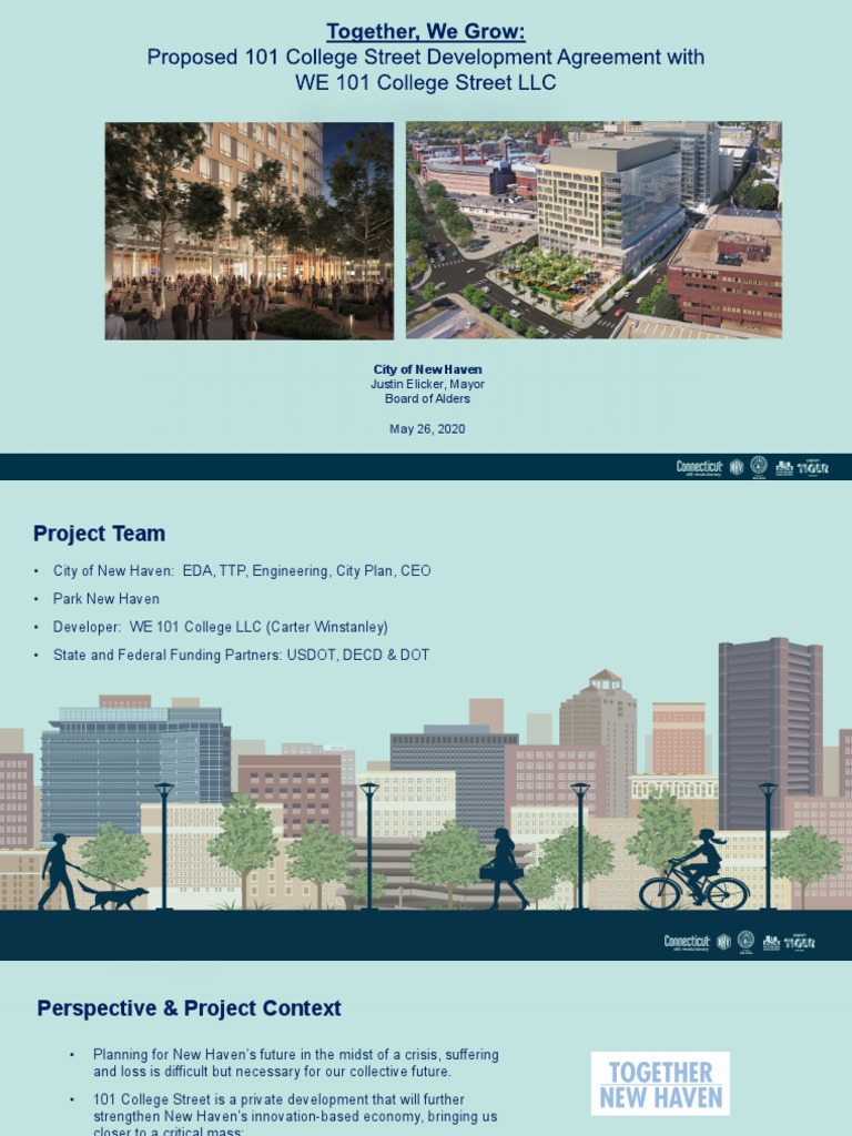 101 College Street Development Overview | PDF | New Haven | Mentorship