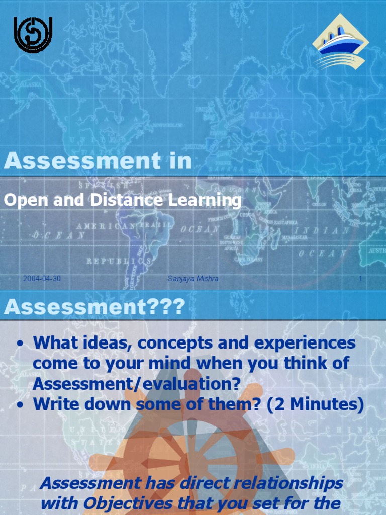 Assessment in Open and Distance Learning | PDF | Educational Assessment ...
