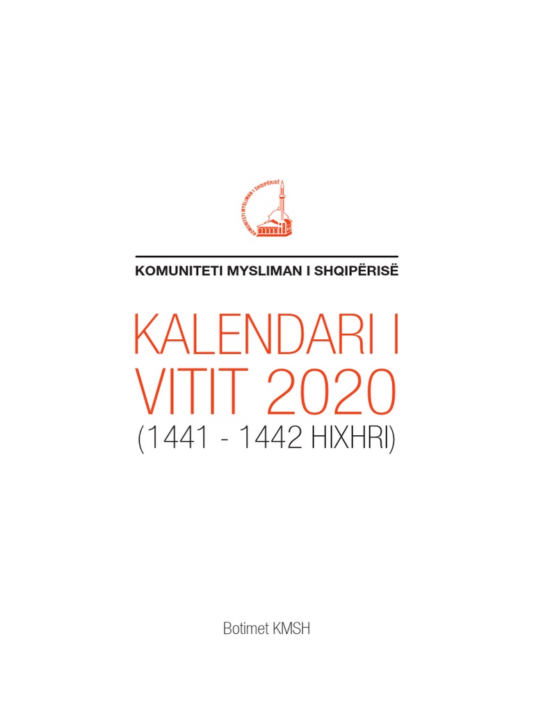 Kalendari 2020 | PDF