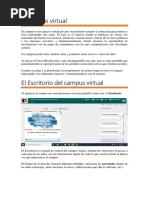 Tutorial Campus Virtual | PDF | Microsoft Office | Aplicación movil