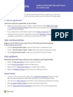 A Step-by-Step Guide On How To Use Microsoft Teams | PDF