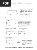 Circuitos de Corriente Alterna, Ejercicios Resueltos | PDF | Impedancia eléctrica | voltaje