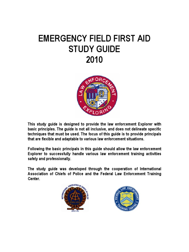 Emergency Field First Aid Study Guide 20 10 | PDF | Hypothermia | Shock ...