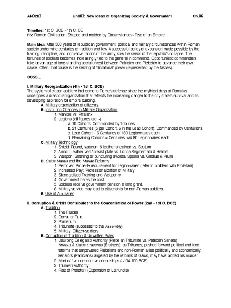 Tiberius & Gaius Gracchus (Brothers), As Tribunes, Pushed Forward ...