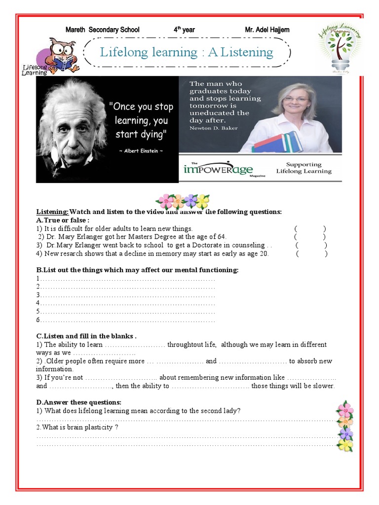 Lifelong Learning Pdf