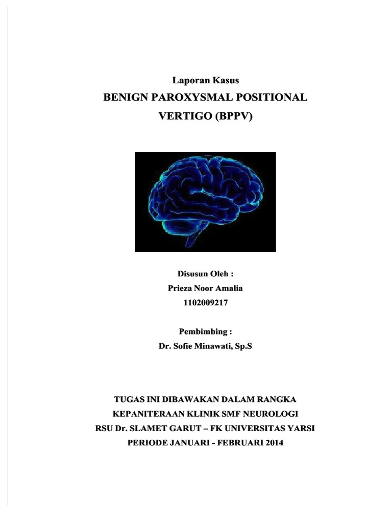 Laporan Kasus BPPV PDF | PDF