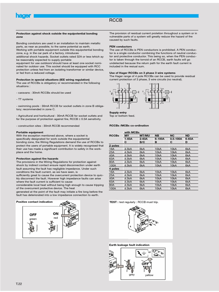 Pages From hager-CE240B-3 | PDF | Electricity | Electrical Engineering