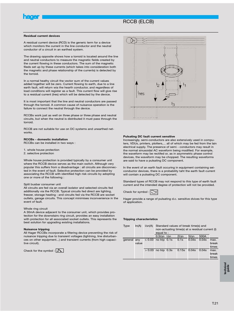 Pages From hager-CE240B-2 | PDF | Electrical Equipment | Electrical ...