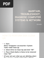 Preventive Maintenance Checklist | PDF | Antivirus Software | Microsoft Windows