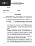 Sample Complaint Affidavit Oral Defamation | PDF | Defamation | Common Law