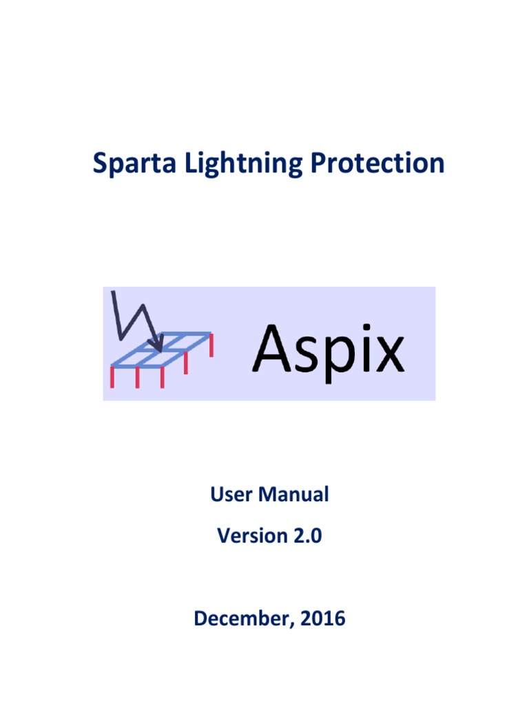 Sparta Lightning Protection: User Manual | PDF | Transmission Line | License