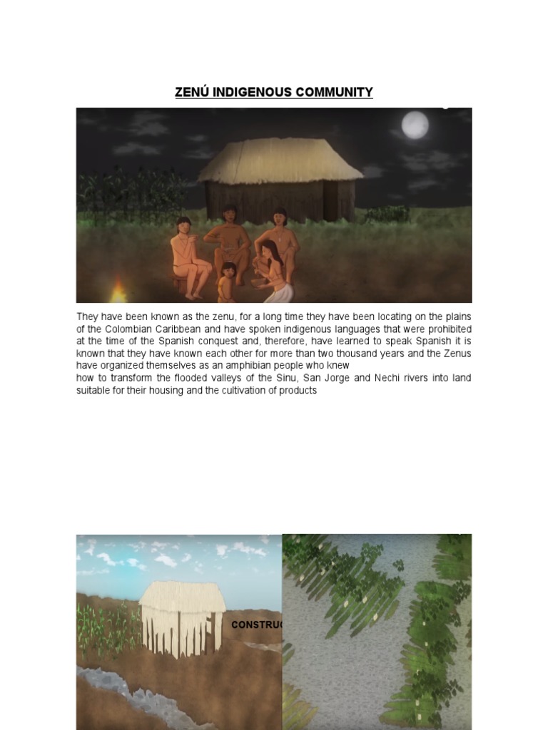 Zenú Indigenous Community | PDF | Clothing