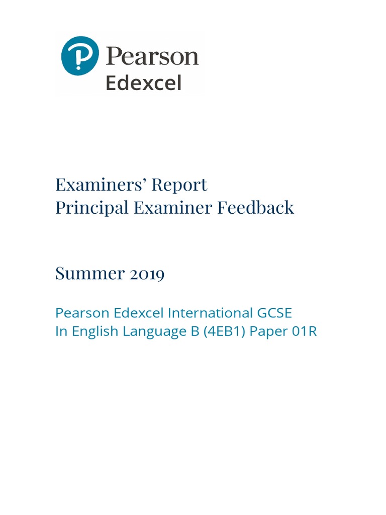Eduqas Gcse English Language Examiners Report Aa