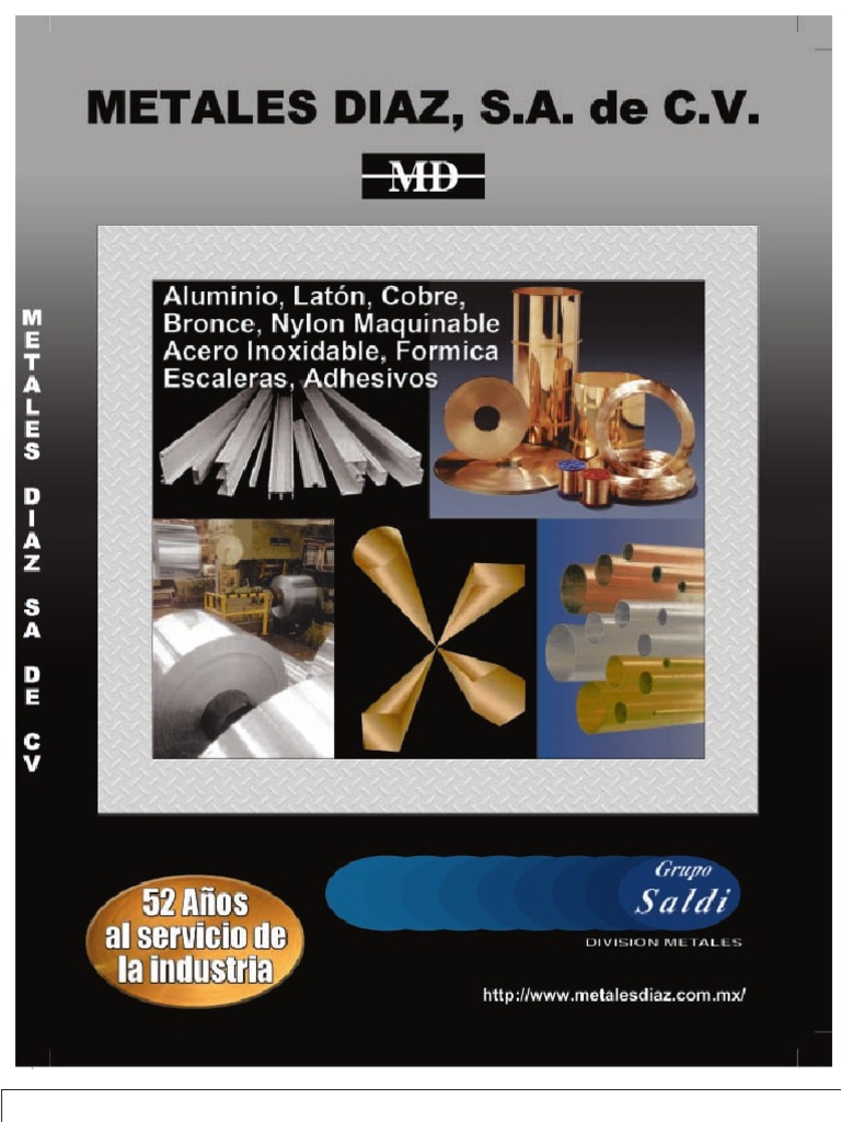 Catalogo METALES DIAZ | PDF