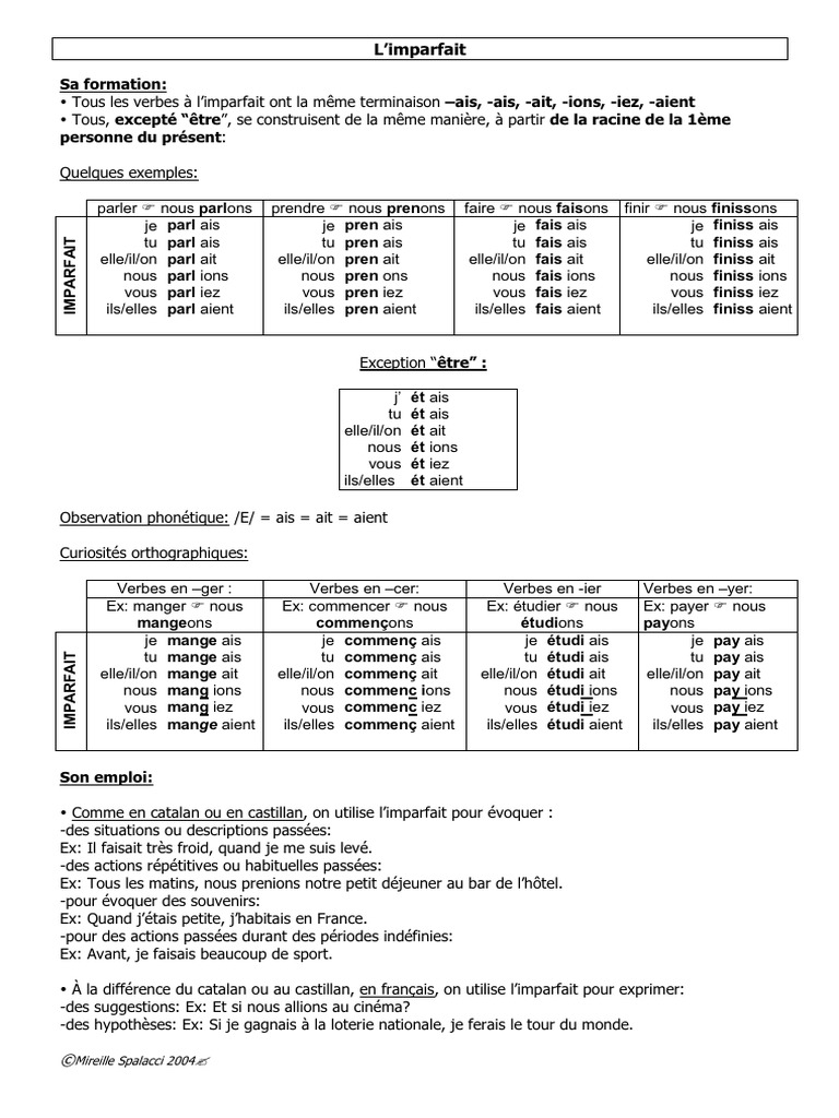 Limparfait PDF | PDF