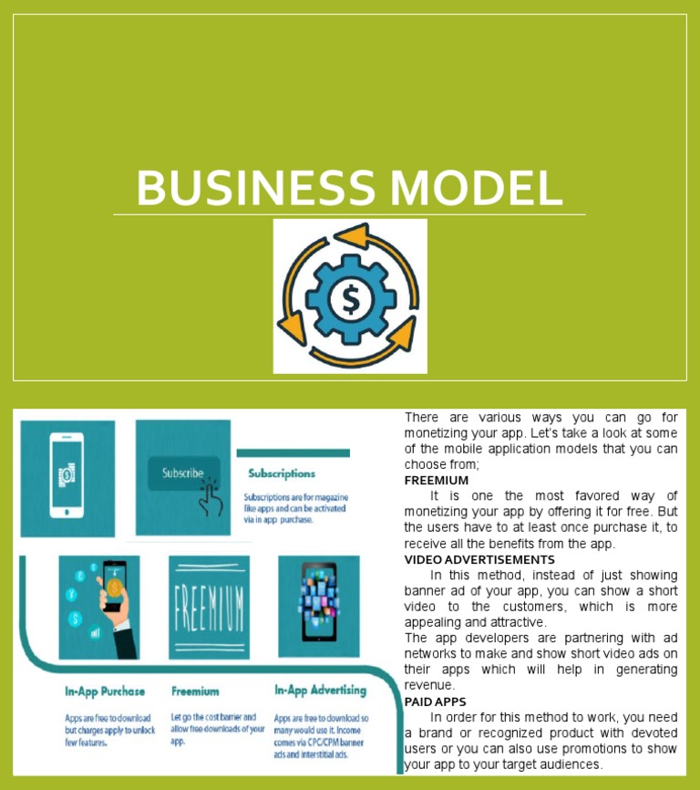 Business Model | PDF