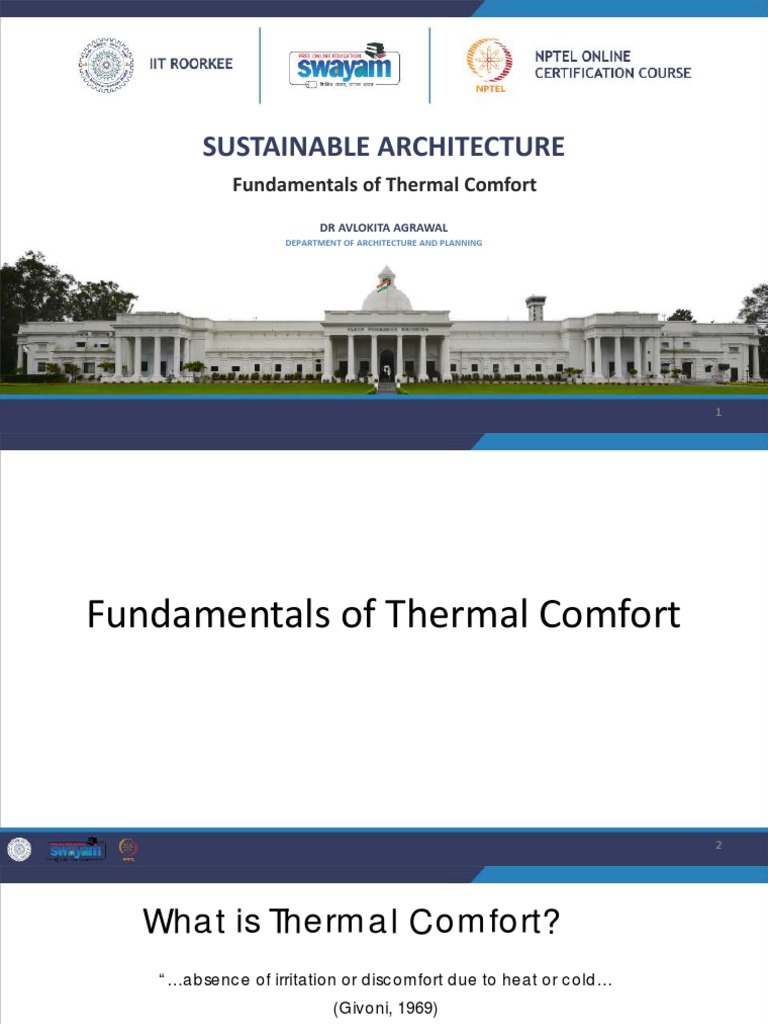 Understanding Thermal Comfort Standards | PDF | Relative Humidity ...
