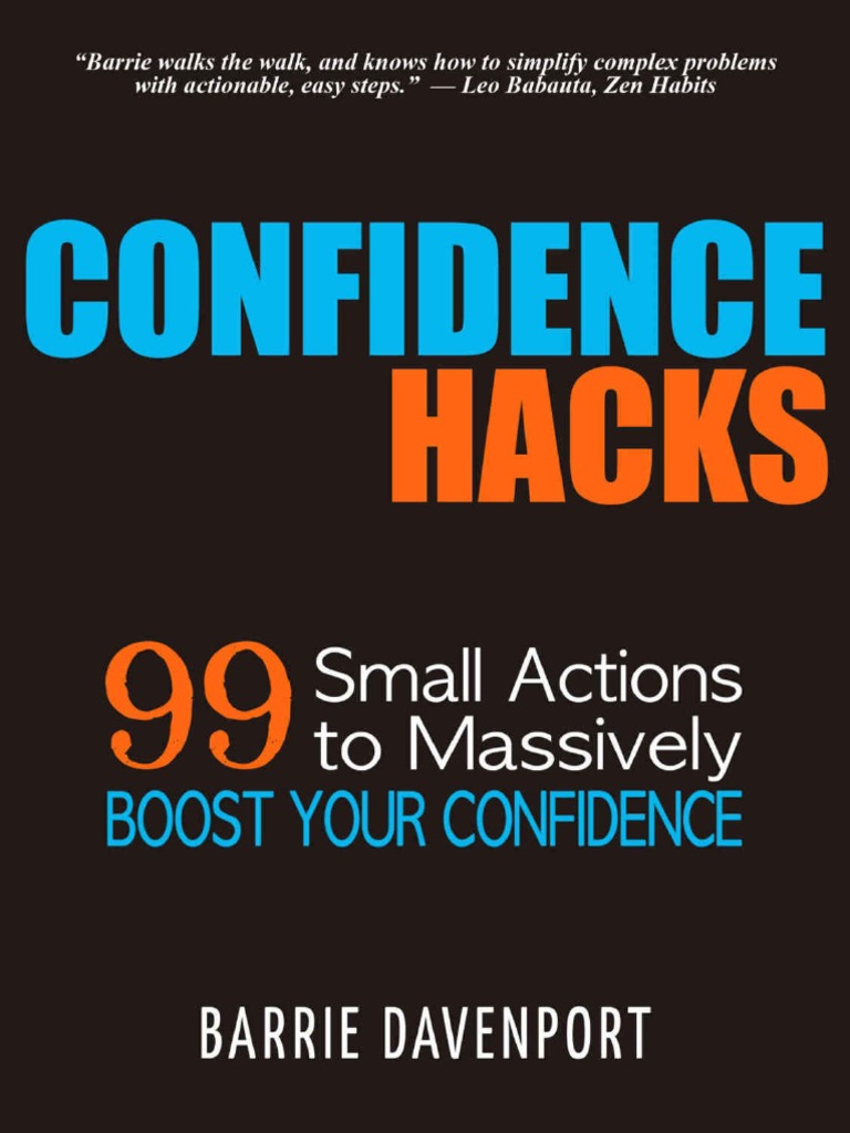 Confidence Hacks | PDF | Body Language | Anxiety