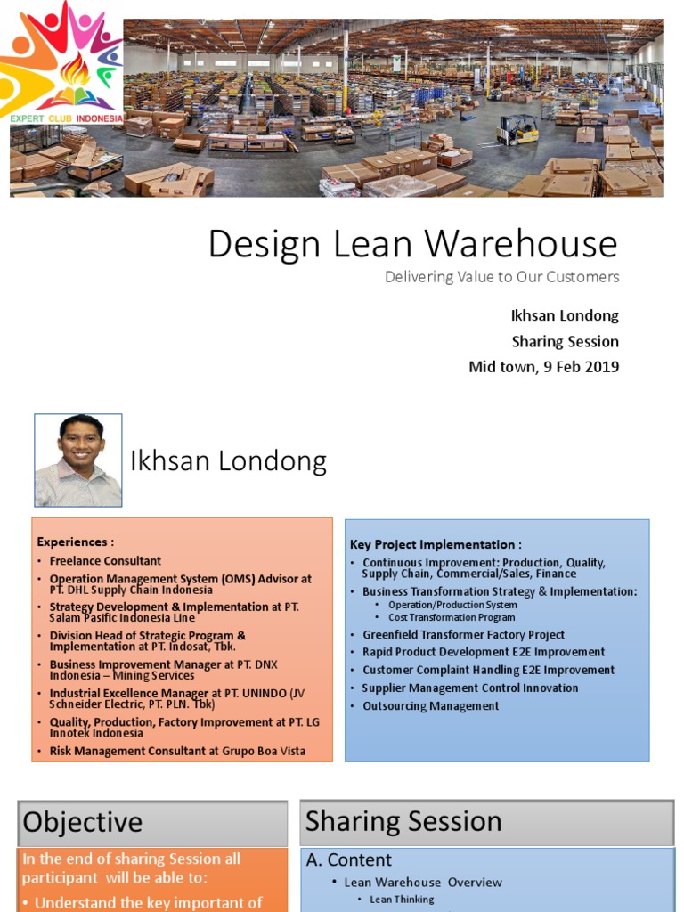 Design Lean Warehouse V2 | PDF | Warehouse | Inventory