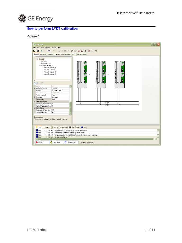 Picture 1: How To Perform LVDT Calibration | PDF